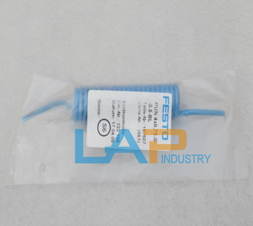 1PC NEW For FESTO PUN4*0,75-S-0.5-BL 197587 Telescopic Pneumatic Tube # ...