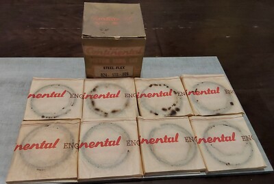 Continental Piston Ring Set Steel-Flex 824-STD.-.009 | eBay