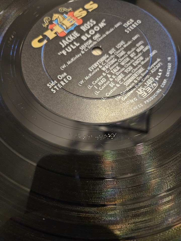 Jackie Ross - Full Bloom Vinyl LP STEREO CHESS 1964 Black Label | eBay