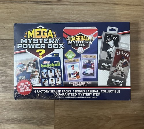 MLB Baseball Mega Mystery Power Box MJ Holdings Sealed Look for Packs ...