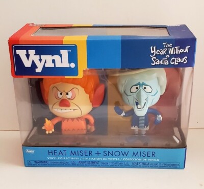 Funko Pop Vynl The Year Without A Santa Claus Heat Miser + Snow Miser ...