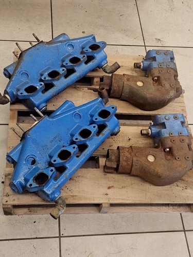 Crusader 454 Marine Engine Manafolds Risers And Extentions OEM | eBay