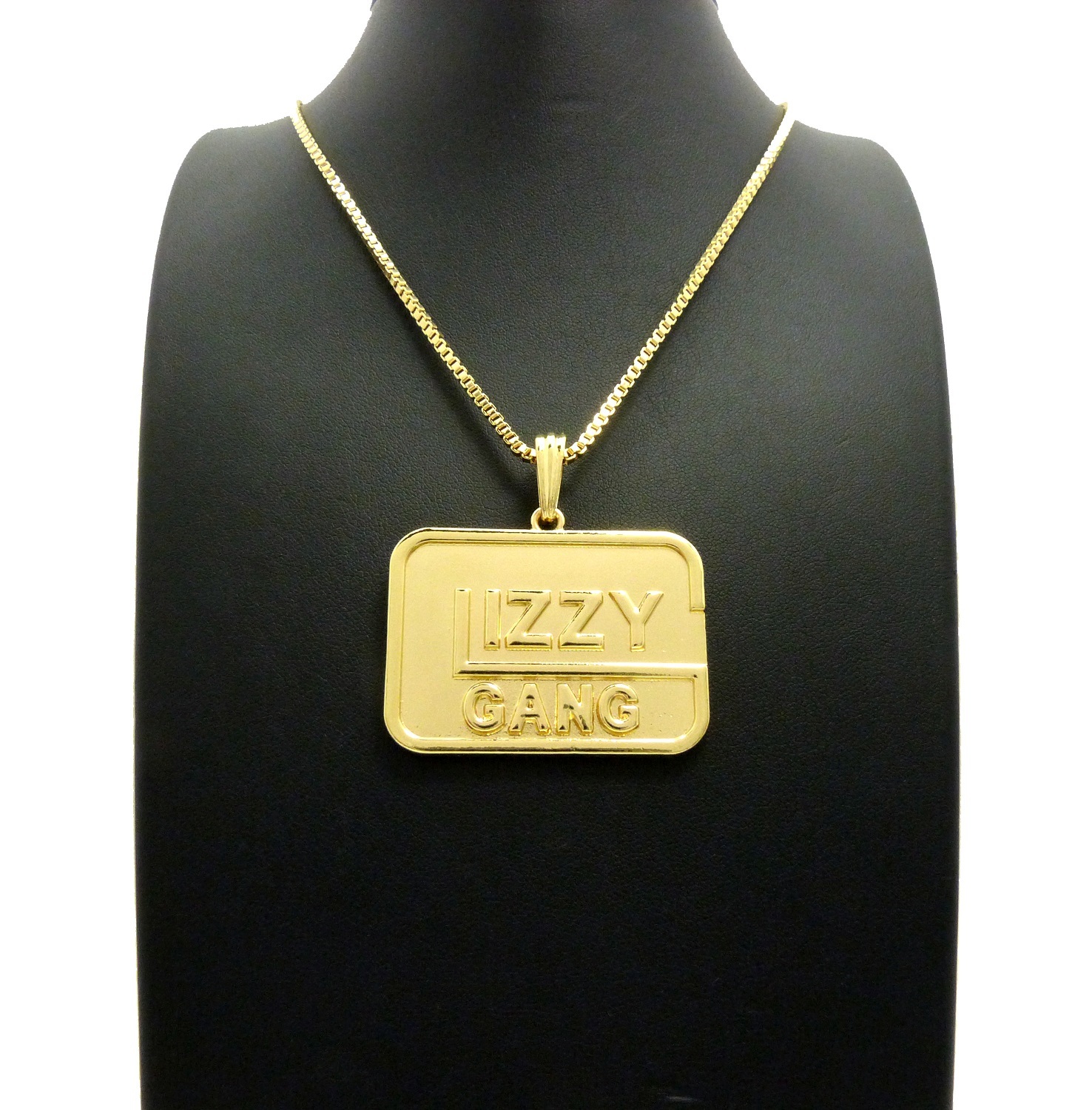 Polished Glizzy Gang Pendant 24" Various Chain Hip Hop Necklace XSP589G ...