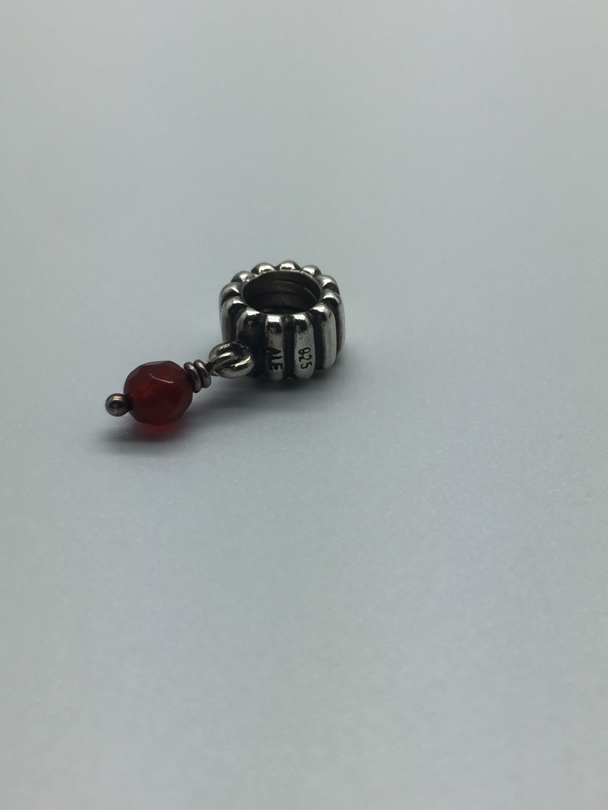 Authentic Pandora January Garnet Dangle Sterling Silver Charm ALE ...