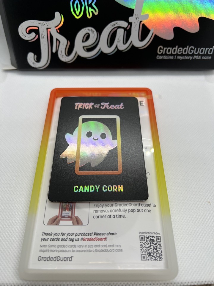 Trick or Treat Candy Corn Graded Guard In Hand. 1:20 Odds Secret Guard ...