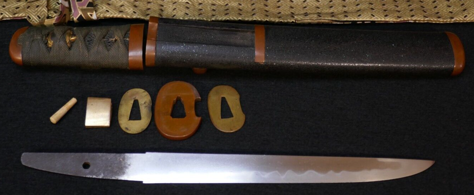 Japanese Shinto Edo Period Tantō 短刀 Dagger Signed 'Kane Saki ...
