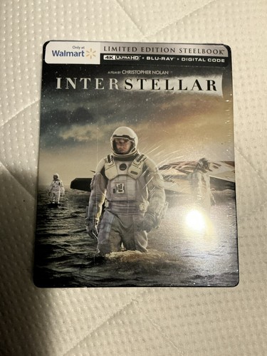 Interstellar Limited Edition Steelbook (4K UHD+Blu-ray+Digital) IN HAND ...