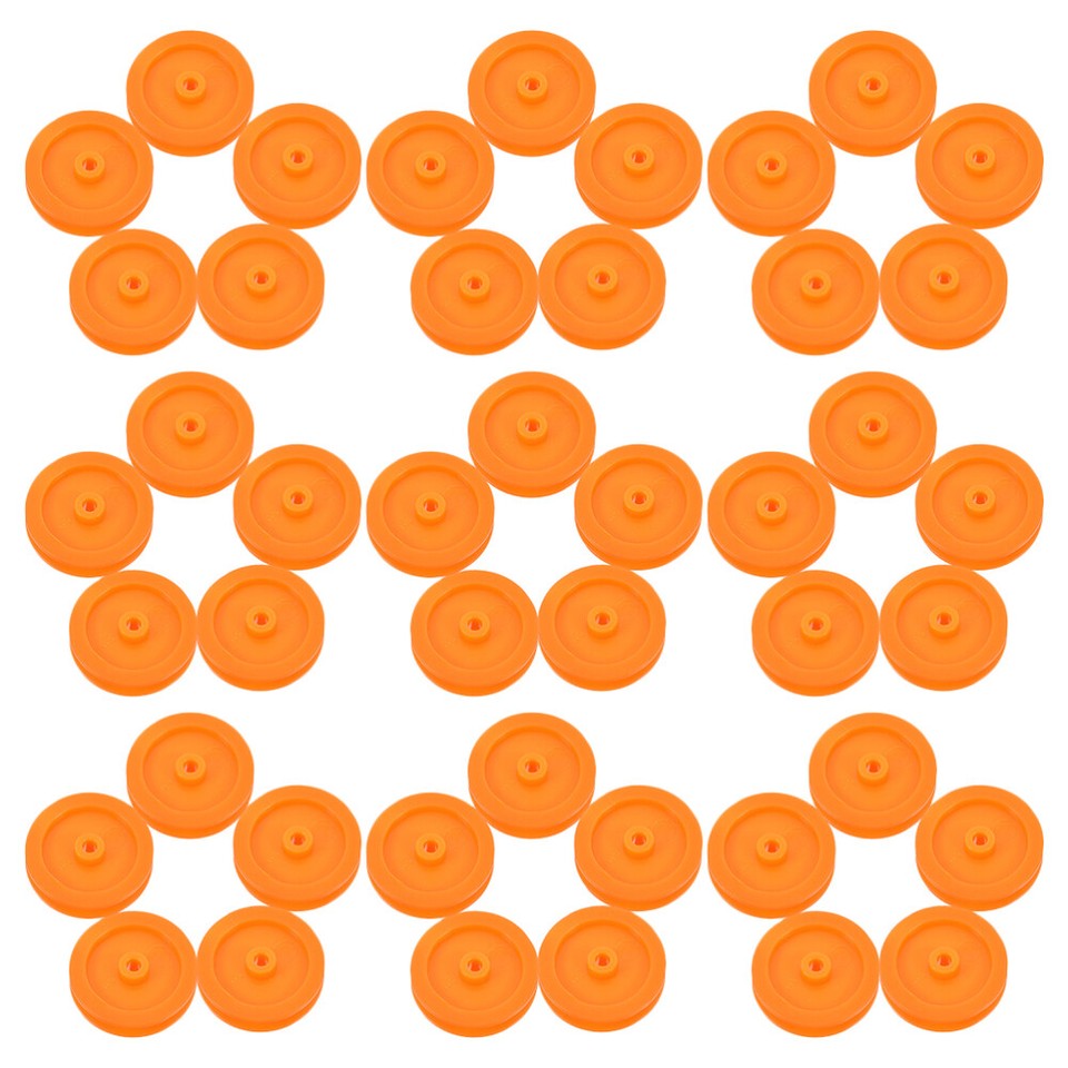 50pcs Plastic Pulley Wheel Pulley Gear Portable Pulley Wheel Plastic ...