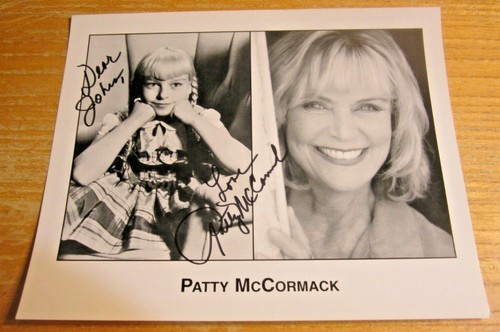 Patty McCormack Actress Autographed 8X10 Photo "The Bad Seed" "The ...