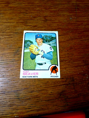 Topps 1973- #350 HOF Tom Seaver, mid grade, original card!! | eBay