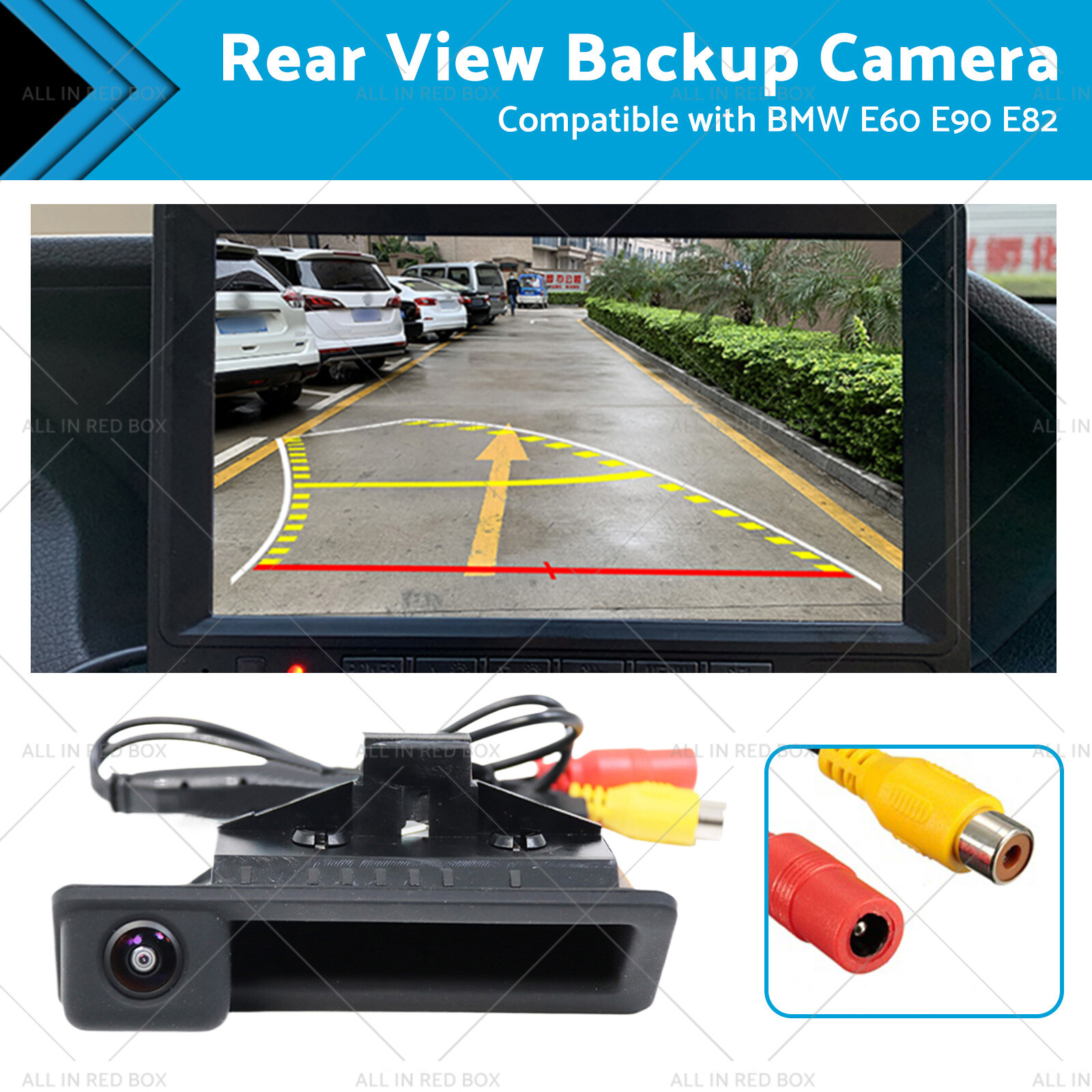 Rear View Backup Camera Suitable for BMW E60 E90 E82 E70 E71 E84 E91 ...