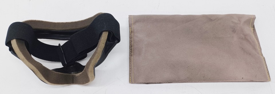 Used EROS Aircraft Smoke Goggles p/n MXP210-00 with Goggles Bag p/n ...