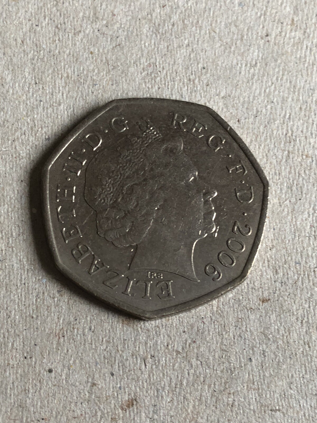 RARE 50p Fifty Pence Coin VC Victoria Cross 1856 2006 150th Anniversary ...