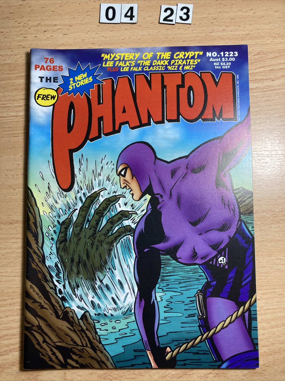 Frew Phantom Comic no. 1223 From 1999. 76 Page 3 x story Special. VG ...