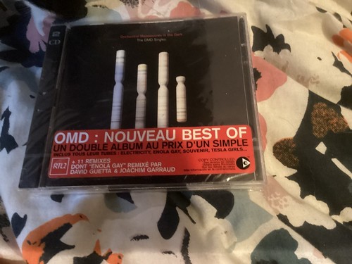 OMD Singles Double CD Rare France Remix CD Sealed +*FREE Mystery OMD ...
