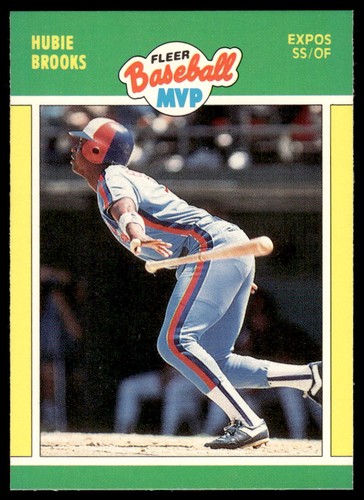 1989 Fleer Baseball MVP's #5 Hubie Brooks Montreal Expos | eBay