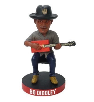 Bo Diddley Bobblehead Figure Sitting Bo Diddley Bobbleheads Authentic ...