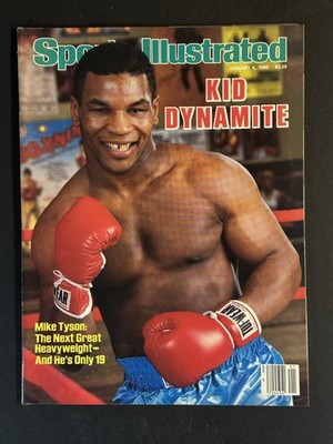MIKE TYSON First Sports Illustrated Magazine 1-6-1986 1st SI Cover KID ...