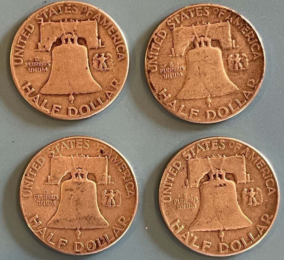 Franklin 1951 Silver Half Dollar Set, 90 % silver | eBay