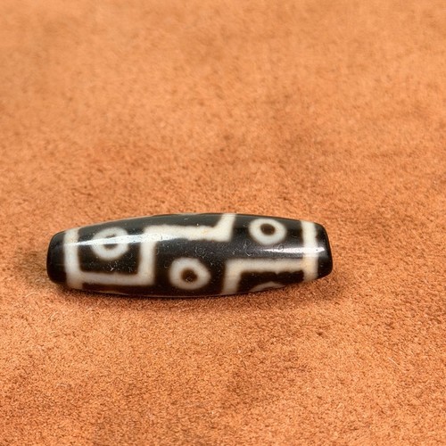 Ancient Tibetan DZI Bead Old Agate 9 Eye Talisman Amulet Pendant 45×13 ...