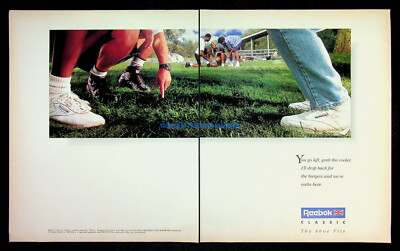 Reebok Classic Shoes Sneakers 1992 Trade Print Magazine Ad Poster ...