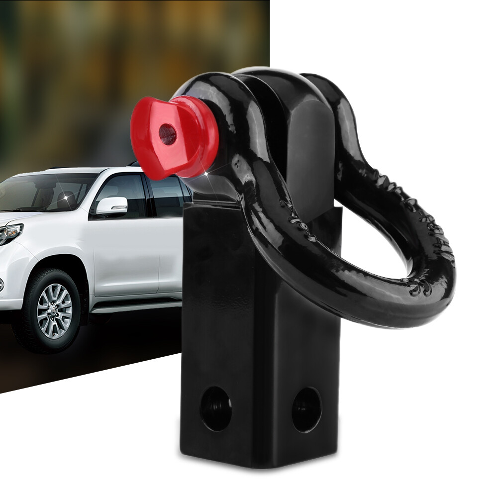 Recovery Hitch Receiver Rated 5 Tonne + Bow Shackle Tow Bar Off Road ...