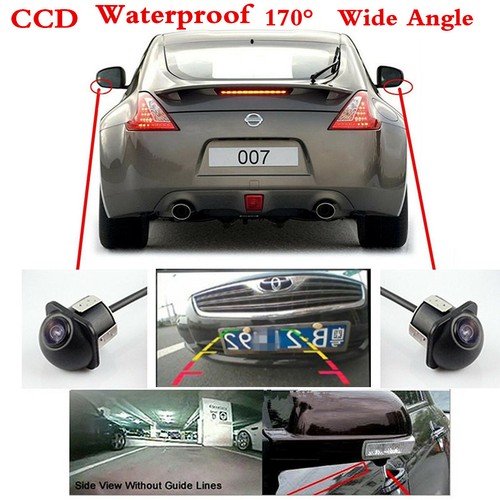 Waterproof 170° View Backup Reversing Camera CCD Sensor For Car Front ...