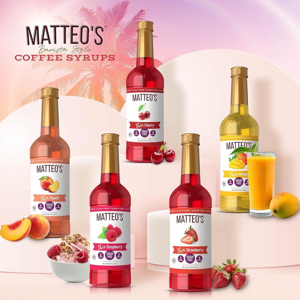 Sugar Free Mixes - Simple Syrup - Zero Sugar Bartender Inspired Syrups ...