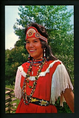 Native Americana postcard Ann Walkingstick Cherokee Indian, North ...