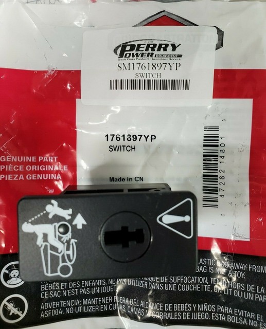 Simplicity Regent 2690436 Tractor Reverse Mow Switch 1726556SM for sale ...