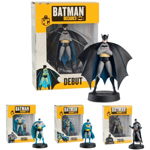 Batman Decades Collectible Figure Caped Crusader DC Comics Metallic ...