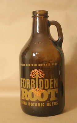 Forbidden Root Fine Botanic Beers Chicago Brewery 32oz Howler Brown ...
