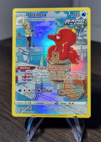 Pokémon TCG Octillery Sword & Shield: Brilliant Stars TG03/TG30 Holo ...