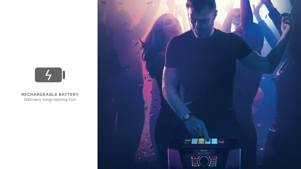 ION, Explorer FX High-Power Bluetooth Speaker with Sound Effects ...