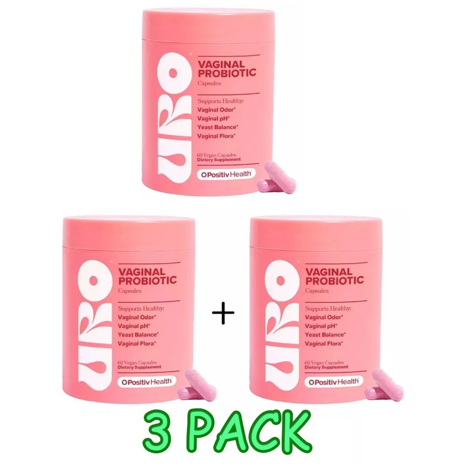 1-5X URO Vaginal Probiotics for Women pH Balance with Prebiotics ...