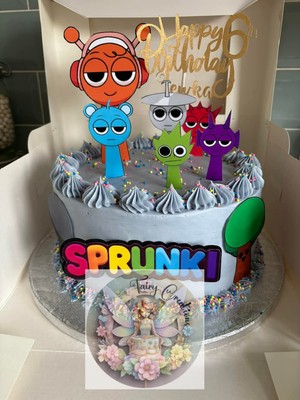 Sprunki Cake Topper | eBay UK