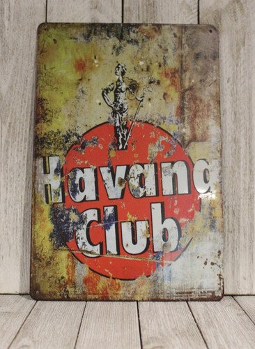 Havana Club Rum Tin Metal Sign Liquor Alcohol Bar Restaurant ...