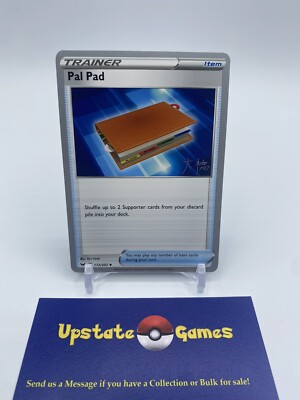 Pokemon 2022 World Championships PALKIA DECK Pal Pad 172/202 - Near ...