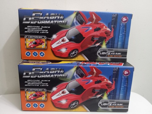 Two Lots Of Flash And Deformation Electric Car Battery Power 360 ...