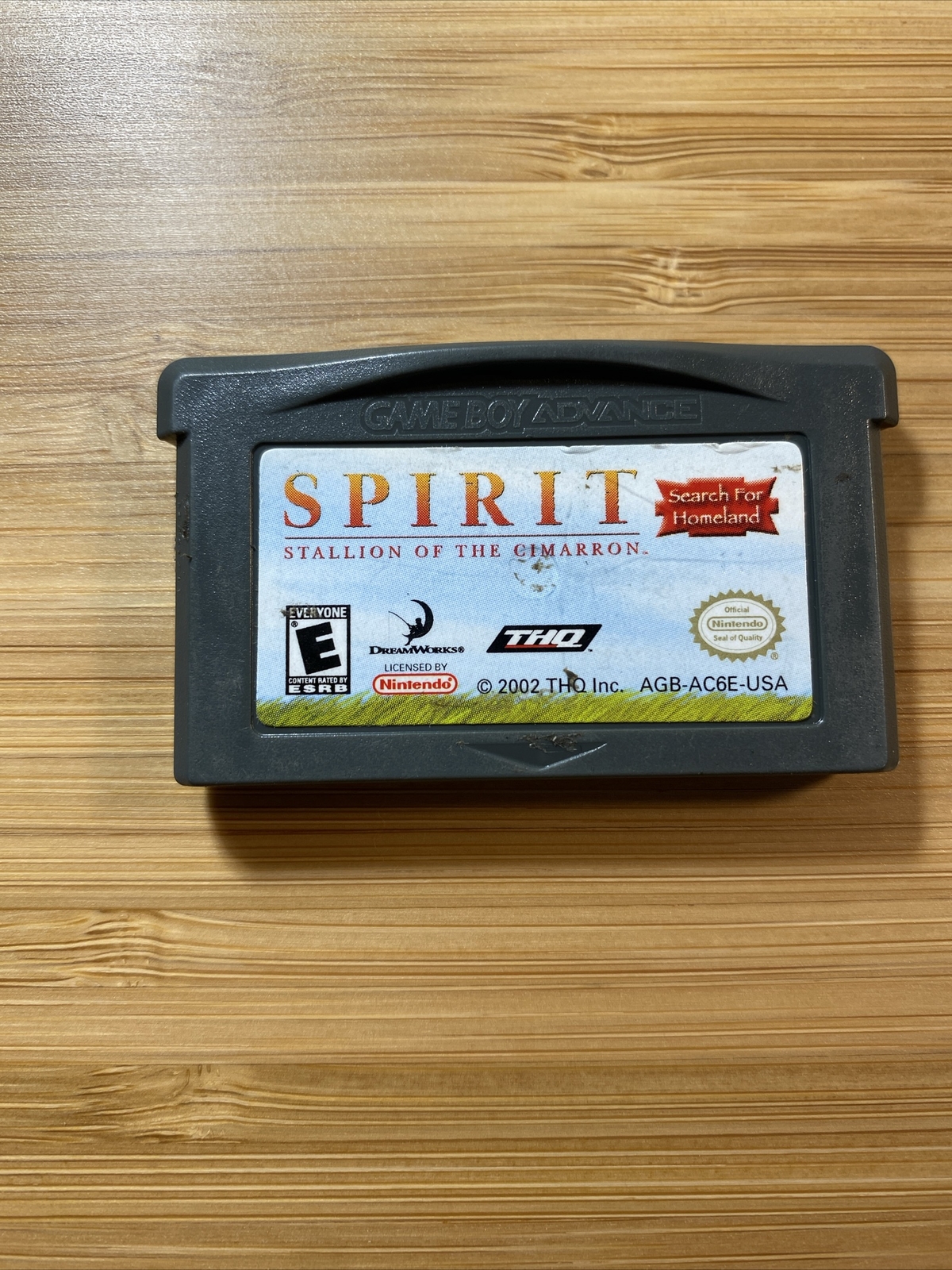 SPIRIT STALLION OF THE CIMARRON Nintendo Gameboy Advance GBA | eBay