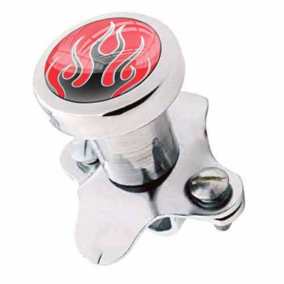 Polished Steering Wheel Spinner Suicide Brody Knob Truck Car BLACK ROD ...