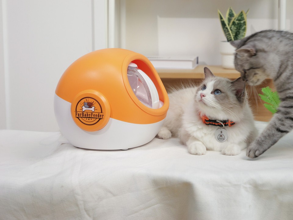 FurBabyFeeder® Sphere Automatic Microchip Pet Feeder - Uses RFID Tag ...