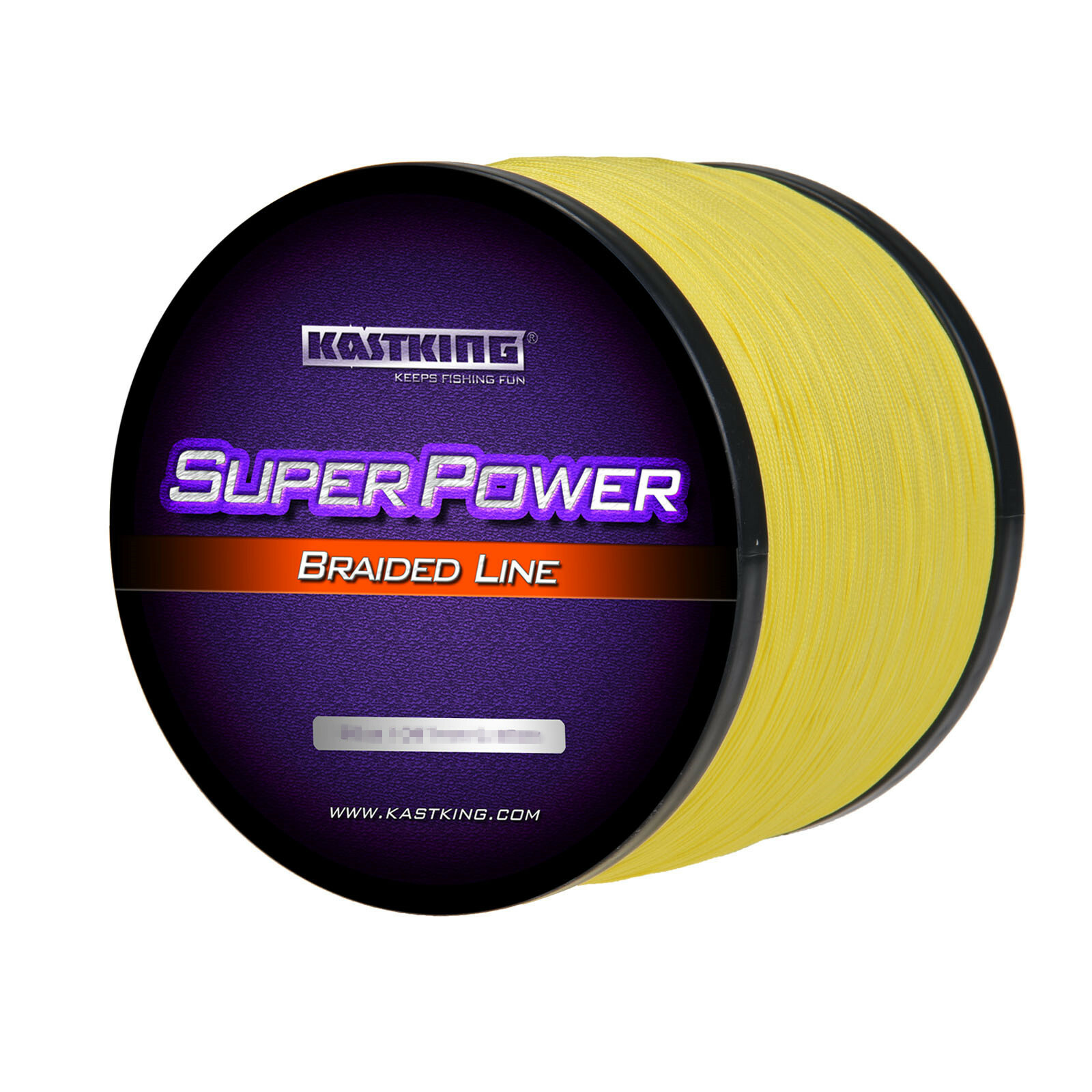 KastKing SuperPower Braided Fishing Line 1097 yds 25 LB Yellow Braided ...