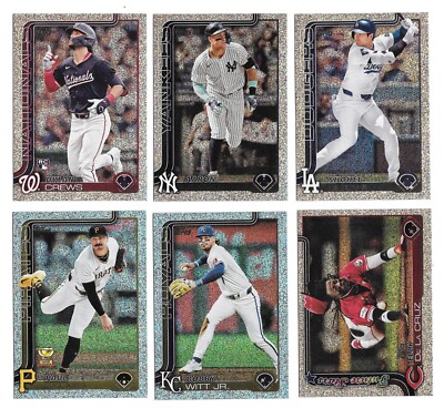 2025 Topps Series 1 SANDGLITTER U Pick Complete your Set #1-350 ...
