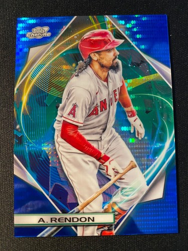2022 Topps Cosmic Chrome Anthony Rendon #29 BLUE MOON REFRACTOR /99 ...
