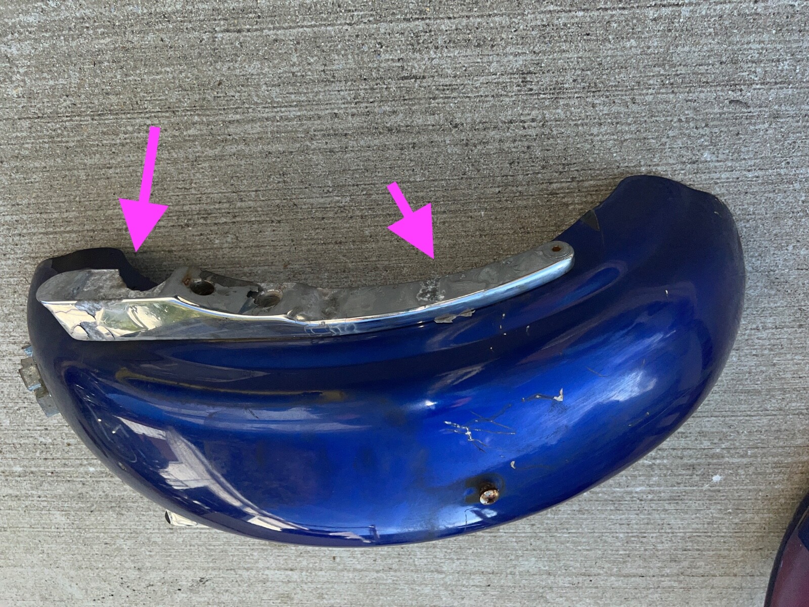 1993 Harley Davidson Sportster XL 1200 XL1200 Front Rear Wheel Fender ...