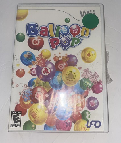 Balloon Pop (Nintendo Wii, 2008) Disc with Manual Video Game ...