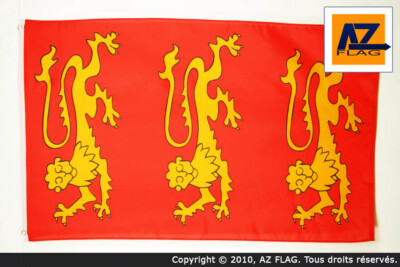DRAPEAU ROI RICHARD I D'ANGLETERRE 150x90cm - DRAPEAU ANGLAIS 90 x 150 ...