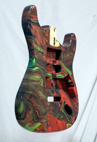 Strat style Paulownia Electric Guitar Body Custom Paint | eBay