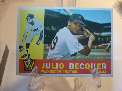 1960 Topps Baseball #271 - Julio Becquer - Washington Senators 60-010 ...